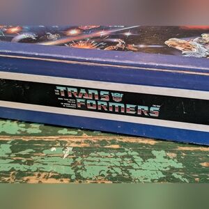 Hasbro | Toys | Vintage 985 Transformers Cardboard School Pencil Art ...